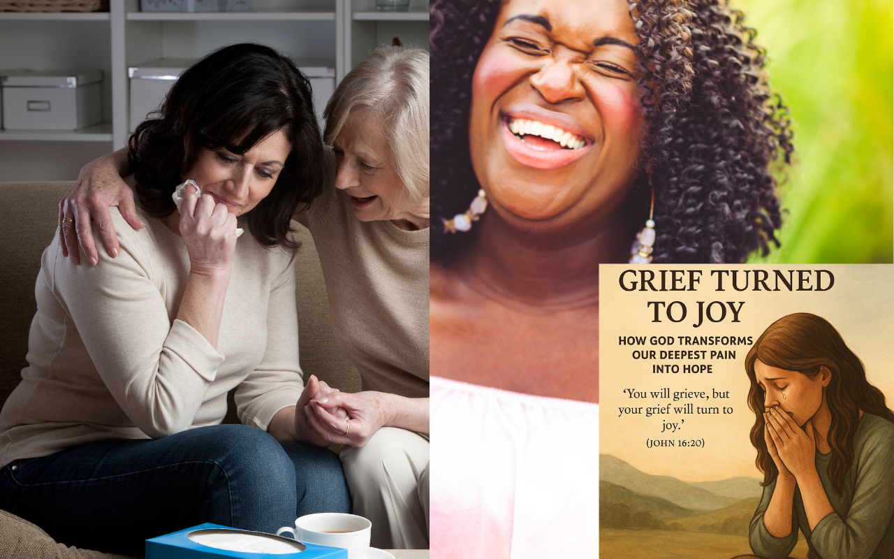 How Jesus Turned Our Grief to Joy and Helped Us to Find Hope